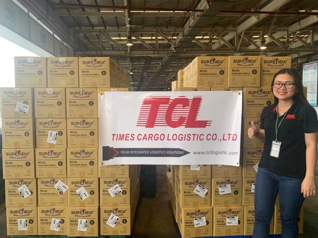 The special charter flight of PPE equipment - Times Cargo Logistic Co., LTD