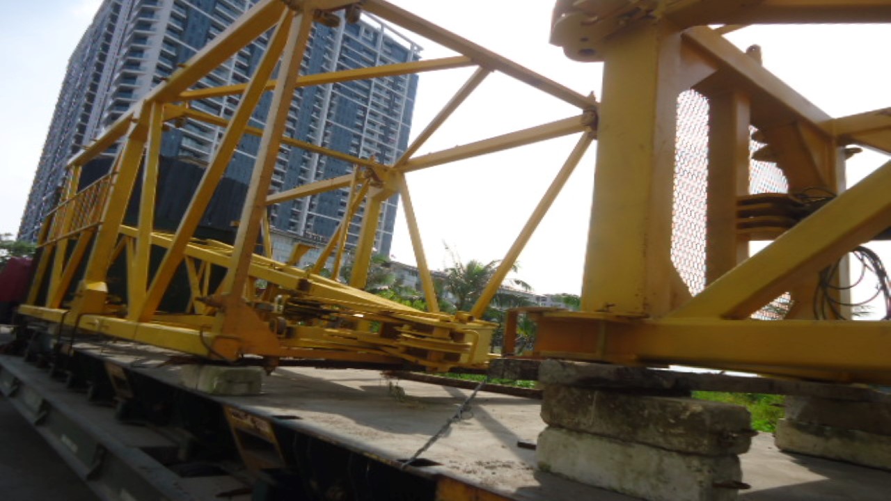 ZOOMLION TC6015A-10 TOWER CRANE HUH: 130M MOVING to Cambodia - Times ...